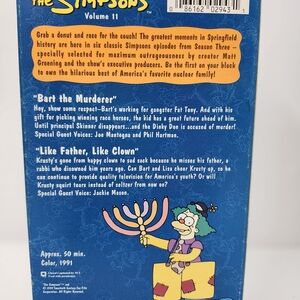 Simpsons | Media | The Simpsons Volume 1 Vhs Tape Black | Poshmark